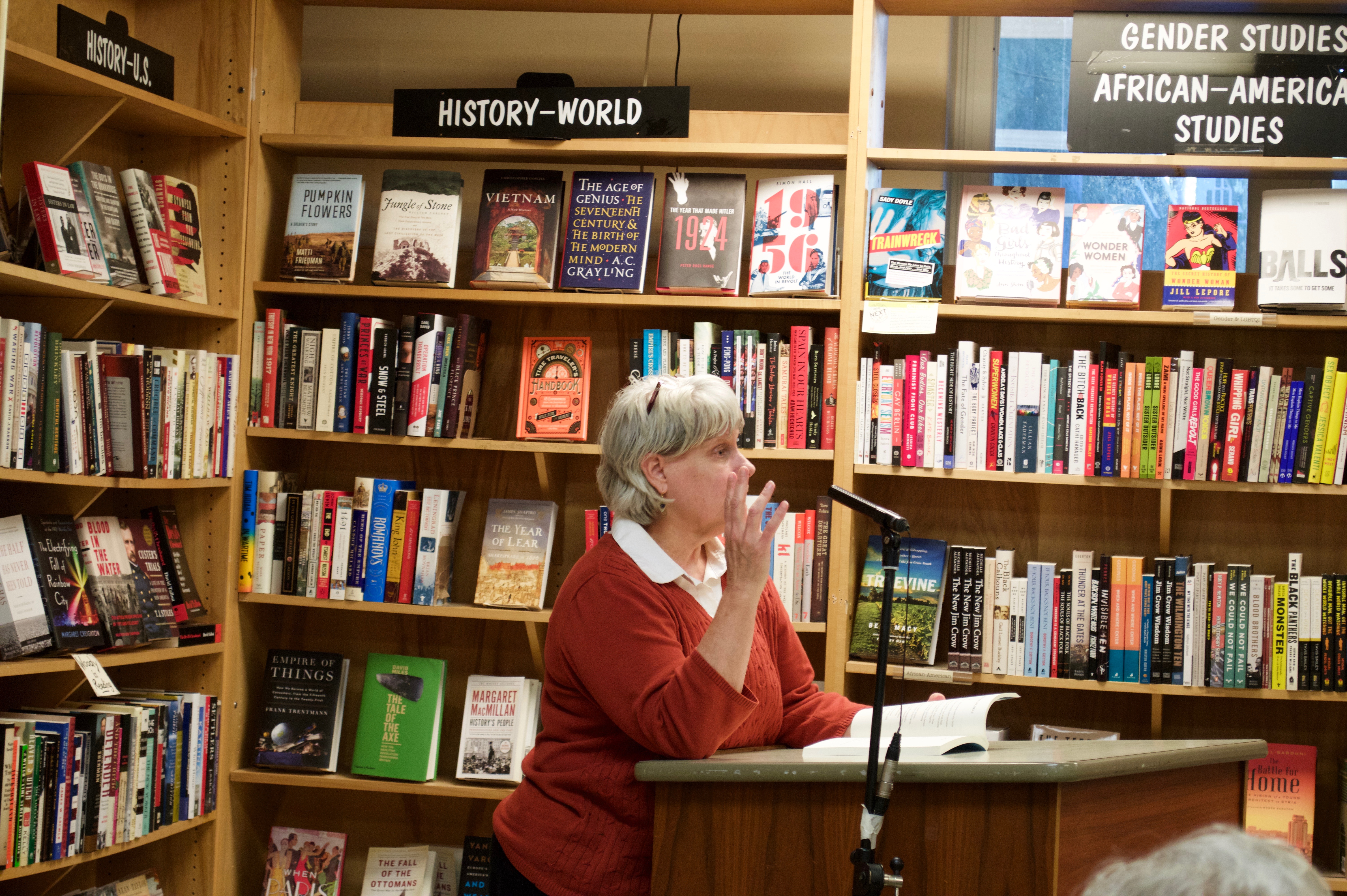 November 6, 2016 Reading: Photos – Cayuga Lake Books