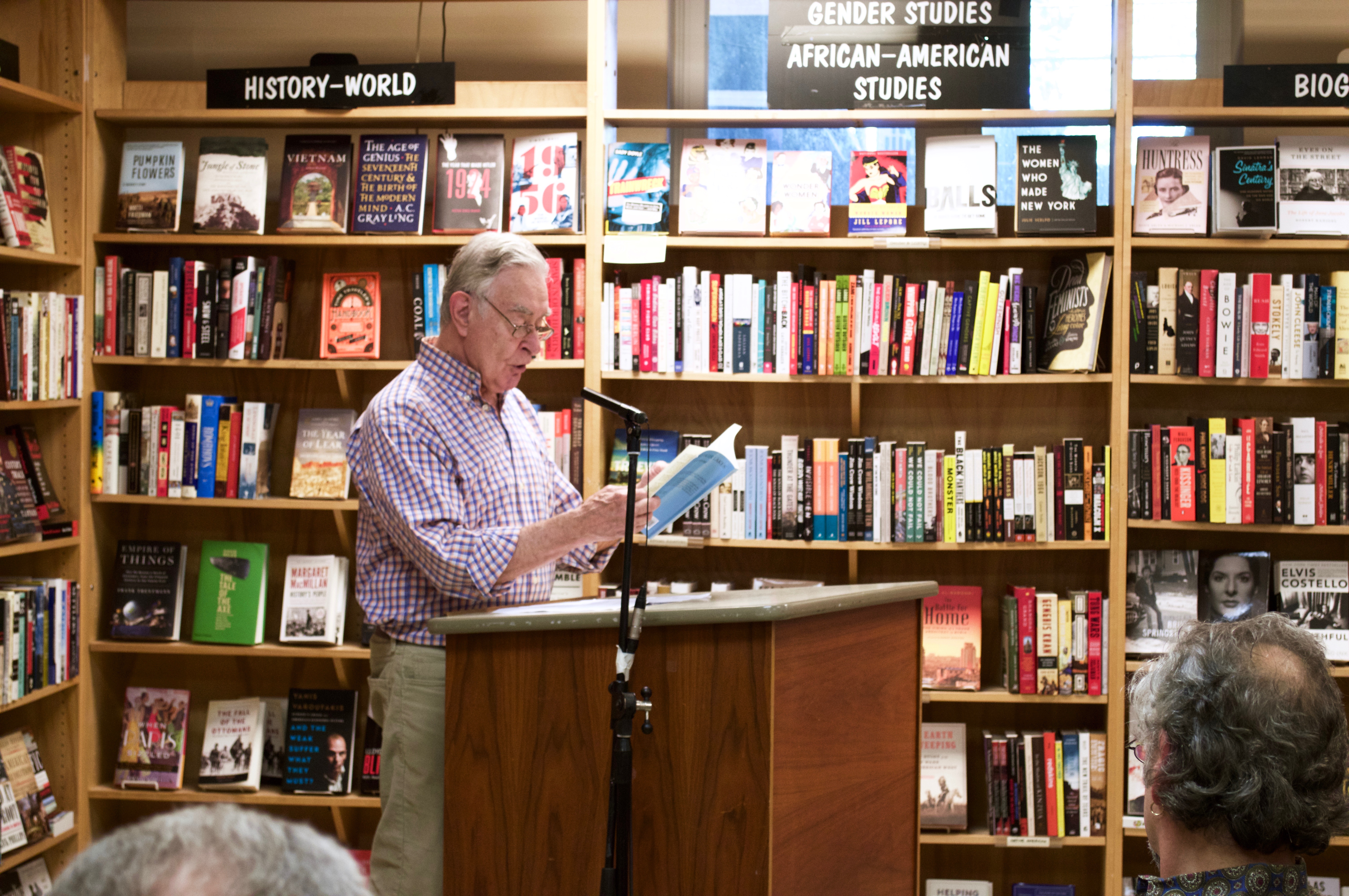 November 6, 2016 Reading: Photos – Cayuga Lake Books